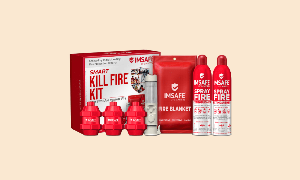 IMSAFE Smart Kill Fire kit | #1 best Fire Safety Kit
