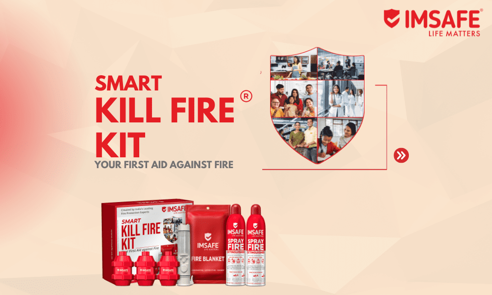 IMSAFE Smart Kill Fire Kit | Fire Safety for Home | Fire Kit