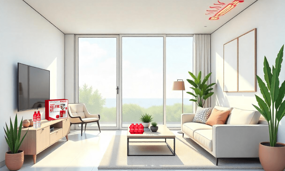 IMSAFE Smart Fire Safety Kit: fire safety for Homes